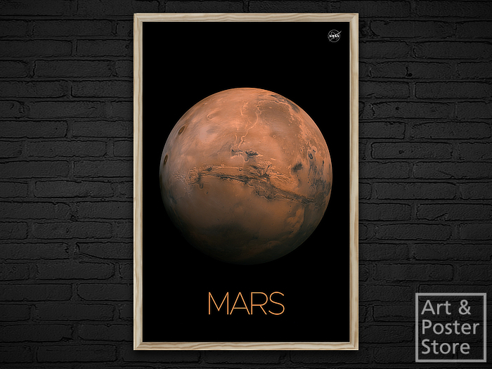 Second Life Marketplace - MARS | NASA Solar System Space Poster | Plain ...